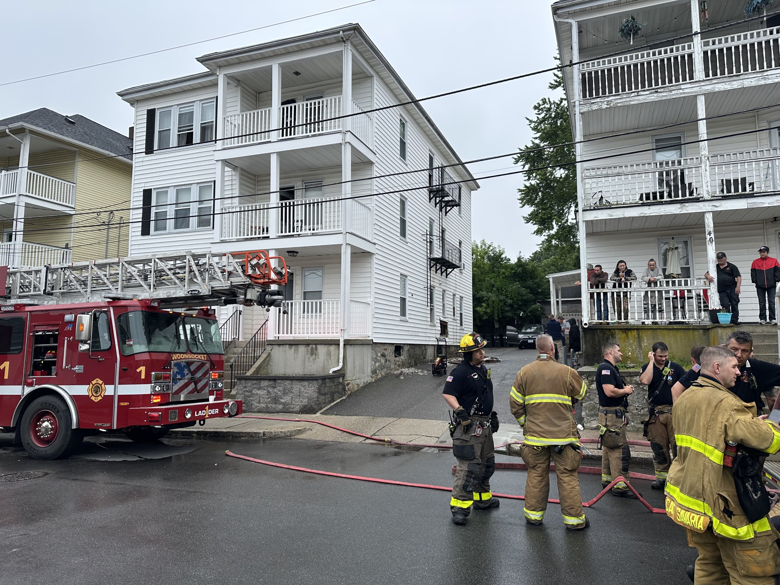18 displaced after house fire in Woonsocket | ABC6